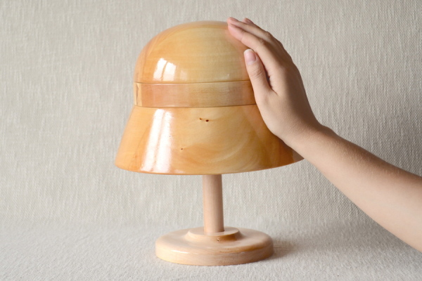 SIMPLE Hat block stand – 15cm base diameter – Easy Hat Blocks