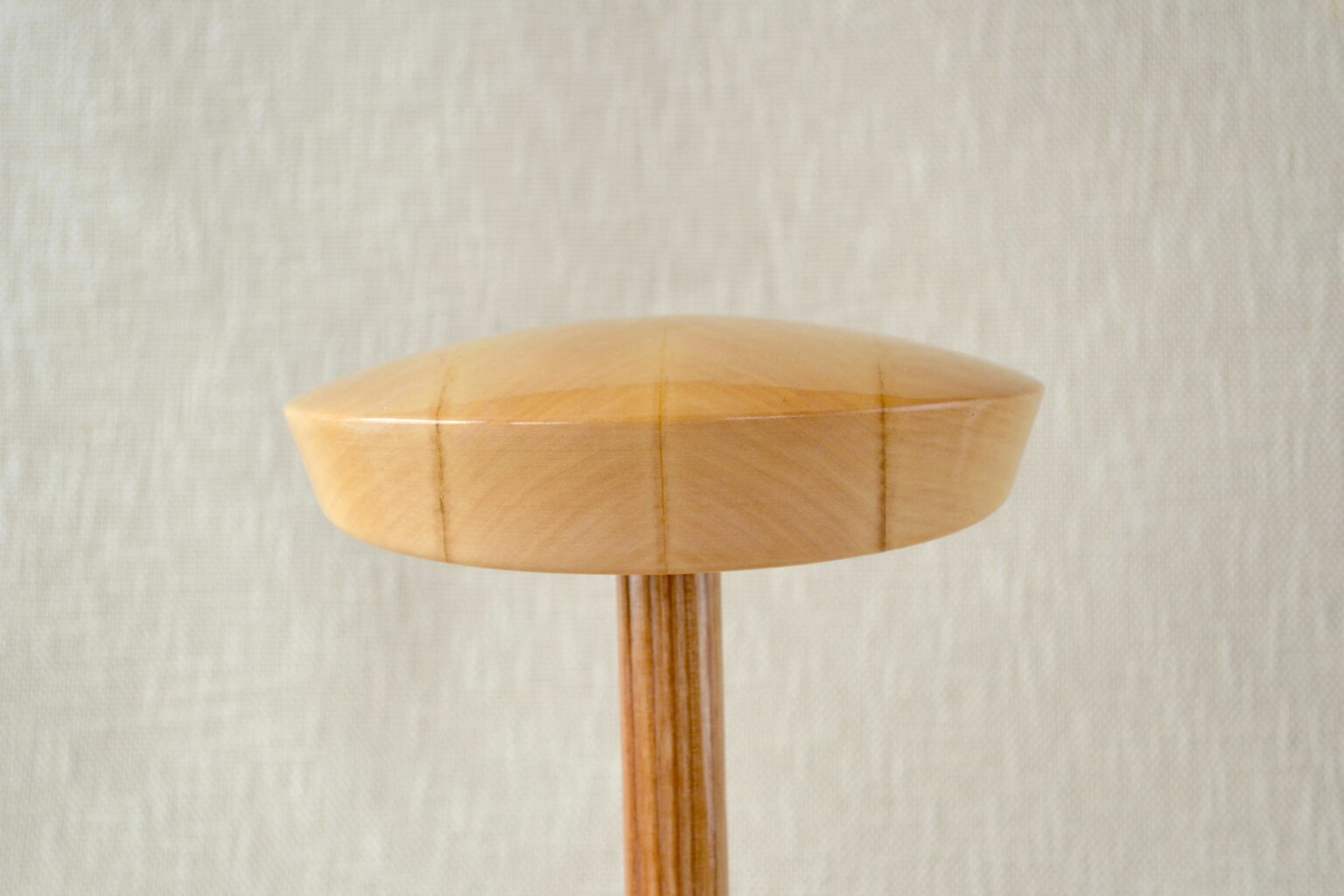 ANGELINA – Wooden Percher Hat Block – 18cm in diameter – Easy Hat Blocks