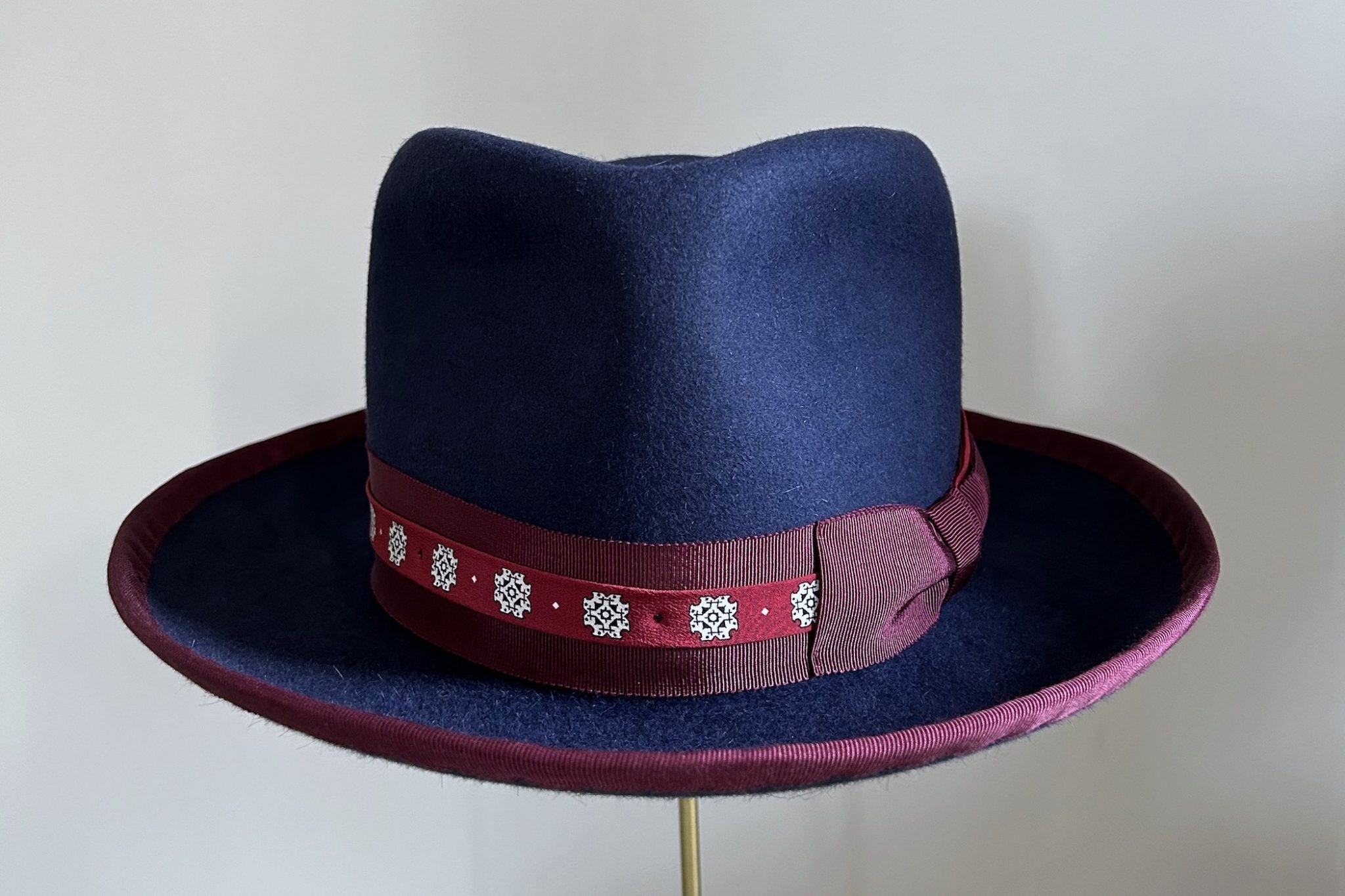 Wooden Flange Brim Block for Hat Making BB21 - Up-turned Brim Block ...